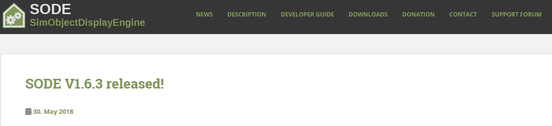 SODE 1.6.3 Released - FSElite