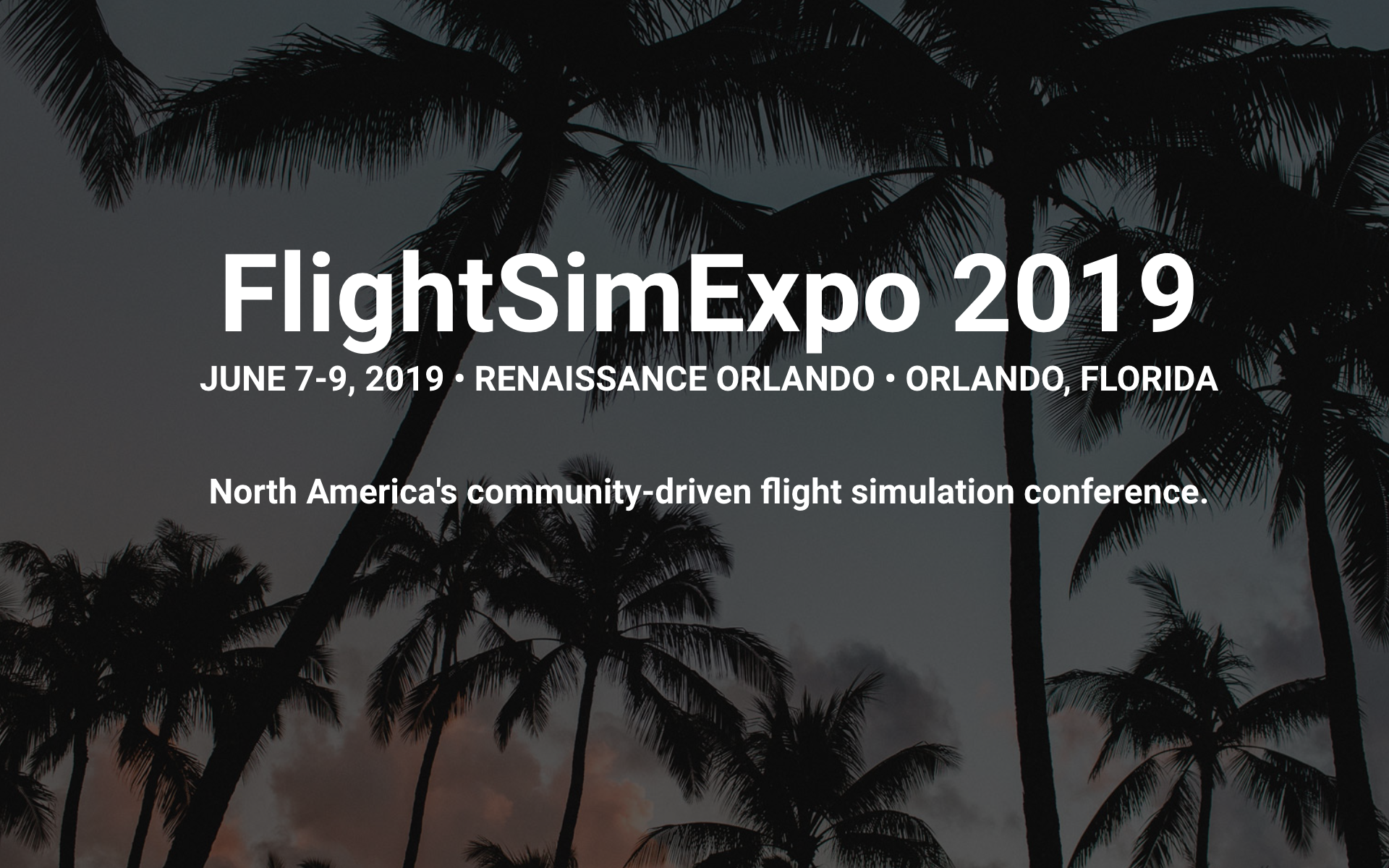 FlightSimExpo Coming To Orlando - FSElite