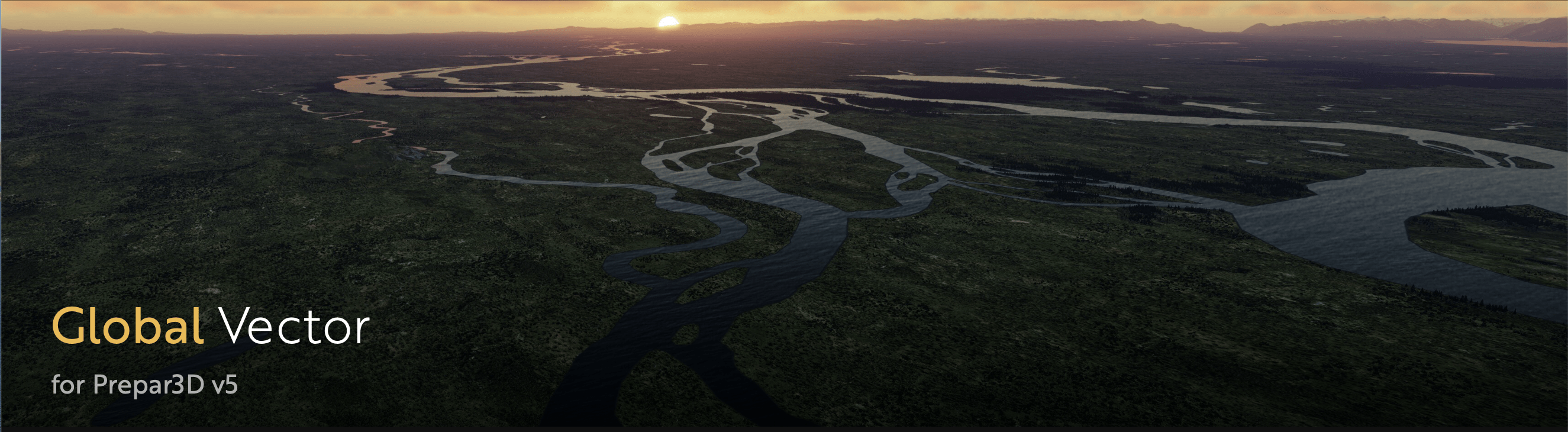 Orbx Global Vector Released for Prepar3D V5 - FSElite