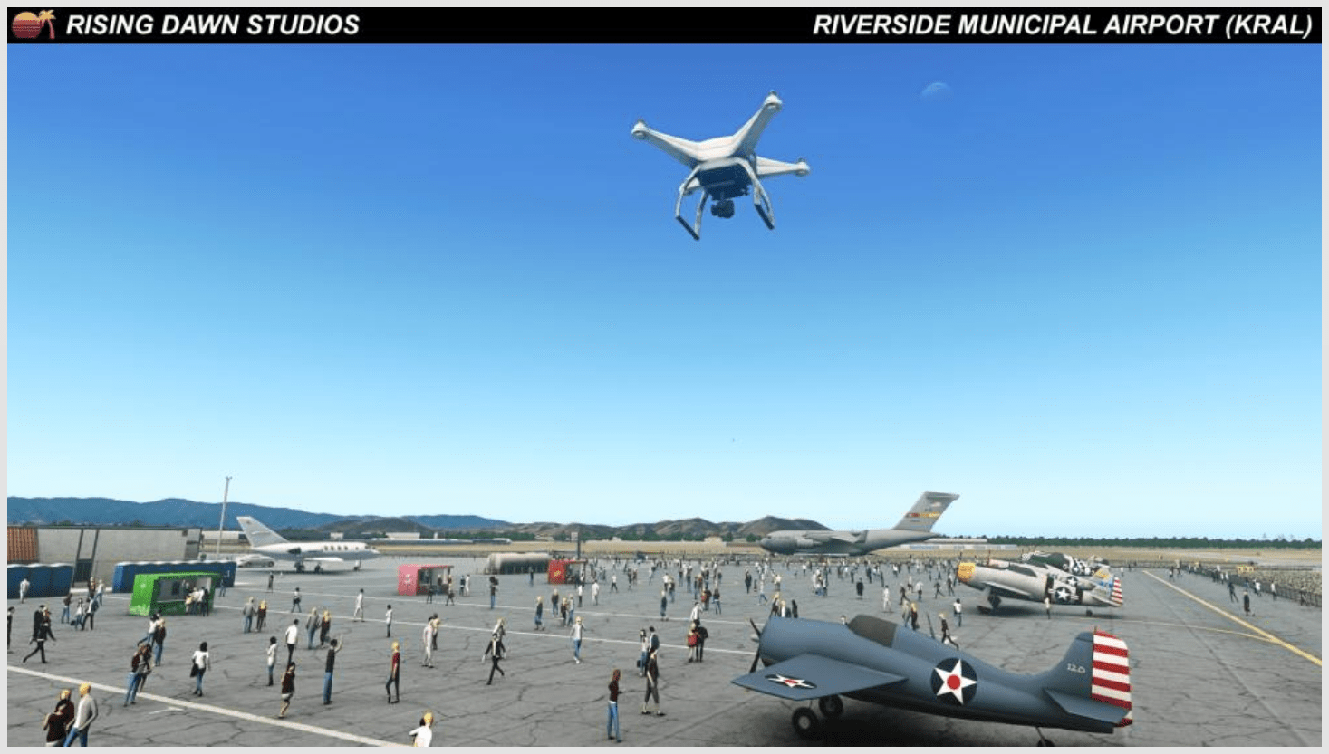 Rising Dawn Studios Riverside Muncipal (KRAL) Previews - FSElite