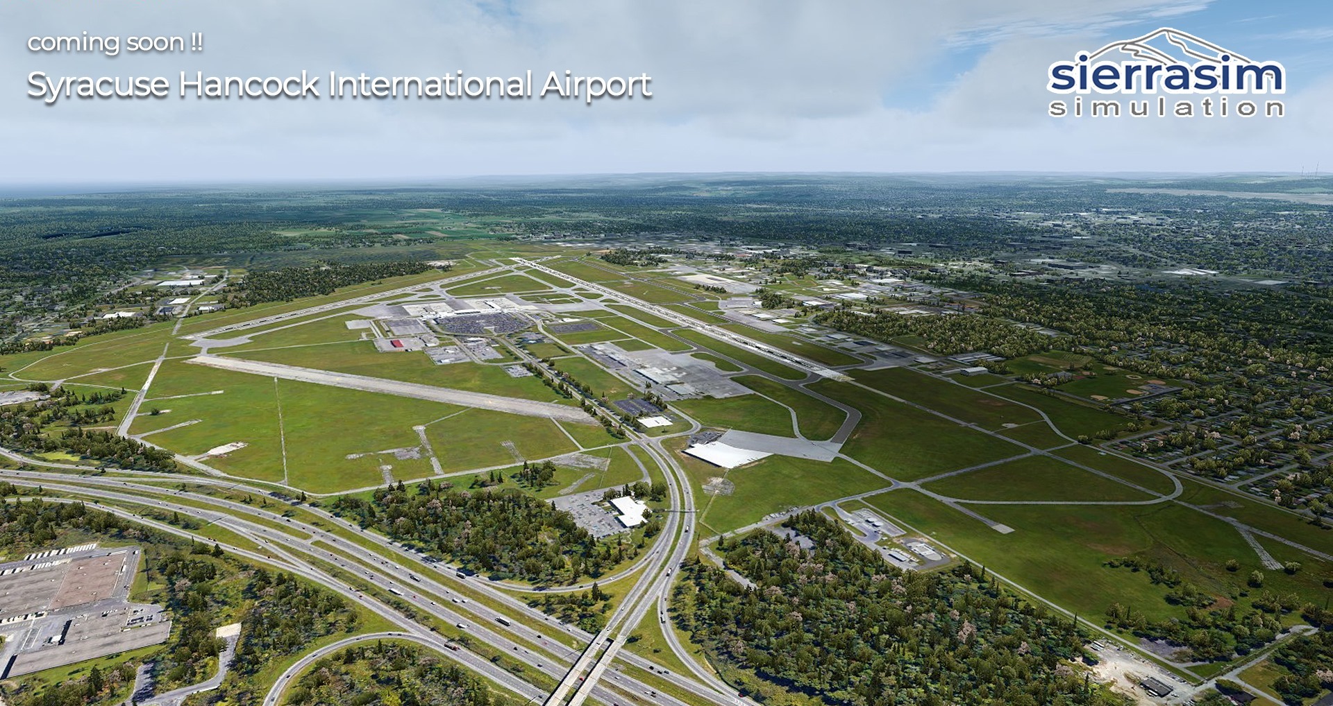 Syracuse International Airport SierraSim Releases Syracuse For P3D