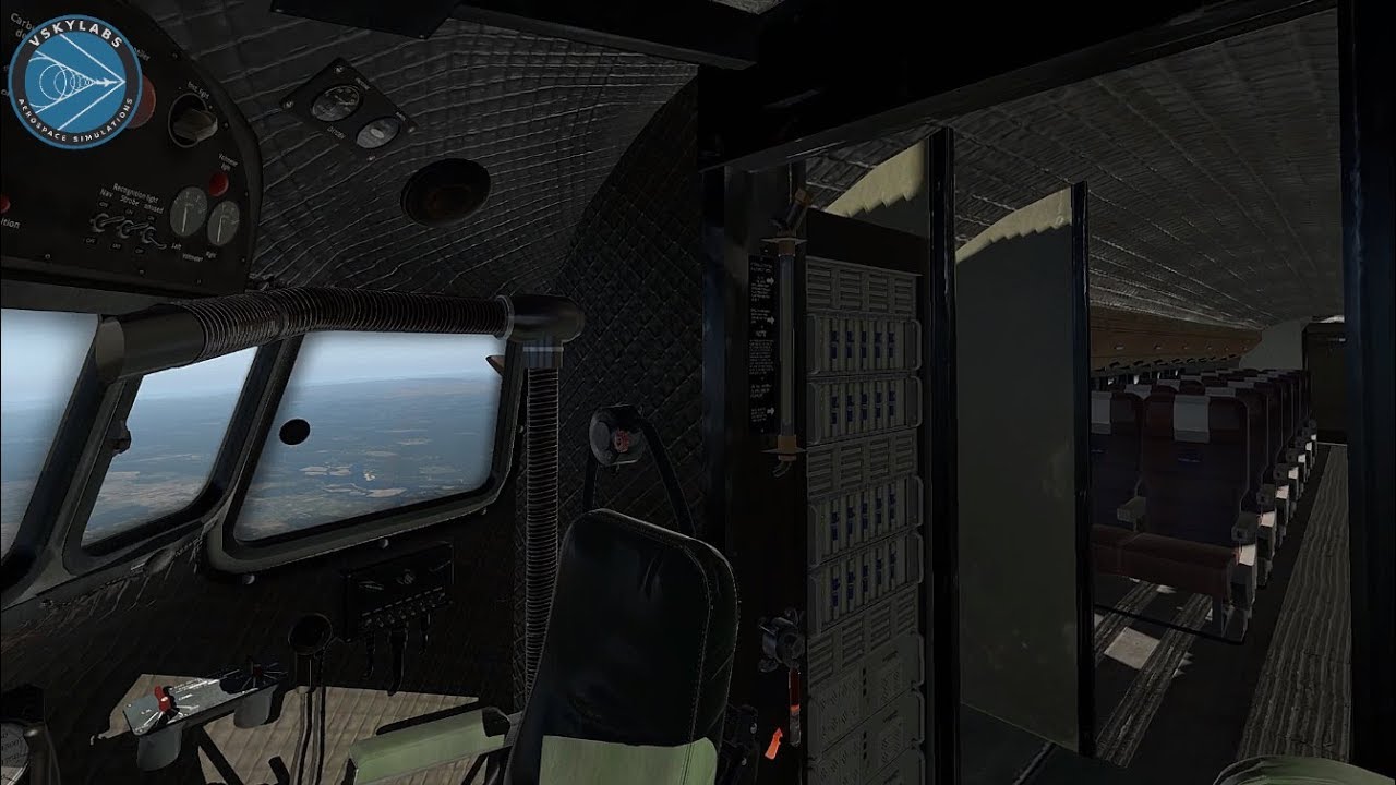 VSKYLABS C-47 Skytrain FLP Oxygen Test Preview Video - FSElite