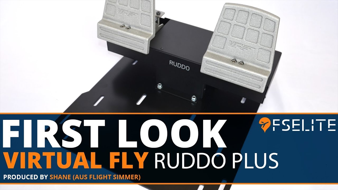 Virtual-Fly RUDDO Plus Pedals: FSElite Video First Look - FSElite