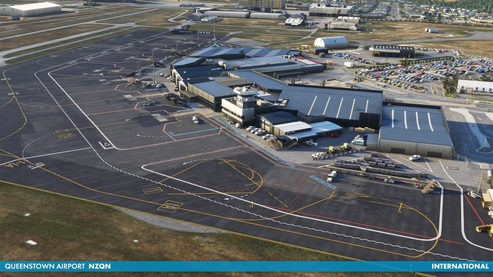 iniScene Announces Queenstown Airport International for MSFS - FSElite