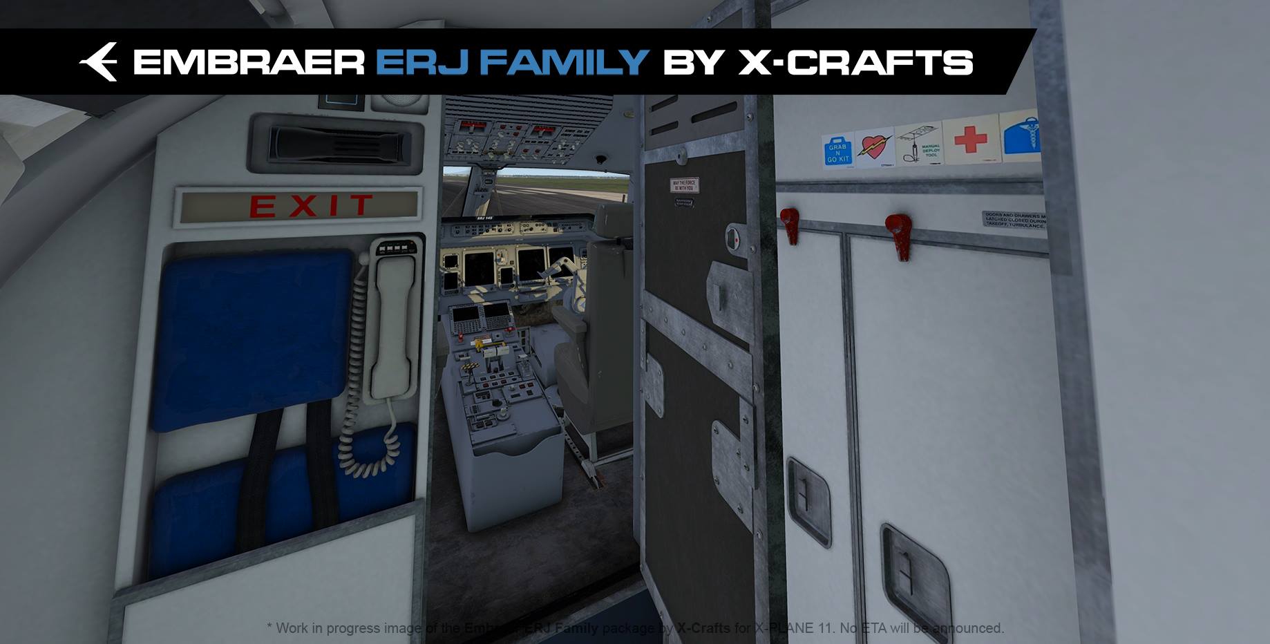 X-Crafts ERJ Family Interior Previews - FSElite