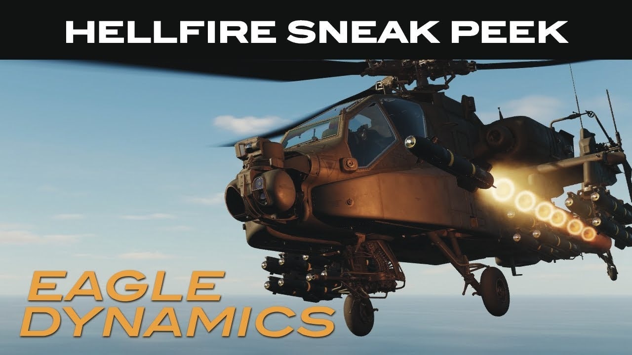 DCS AH-64D Laser Hellfire Sneak Peek Video - FSElite