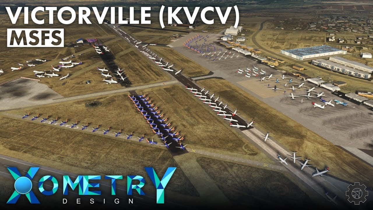 Xometry Victorville Airport (KVCV) for MSFS - Official Trailer - FSElite