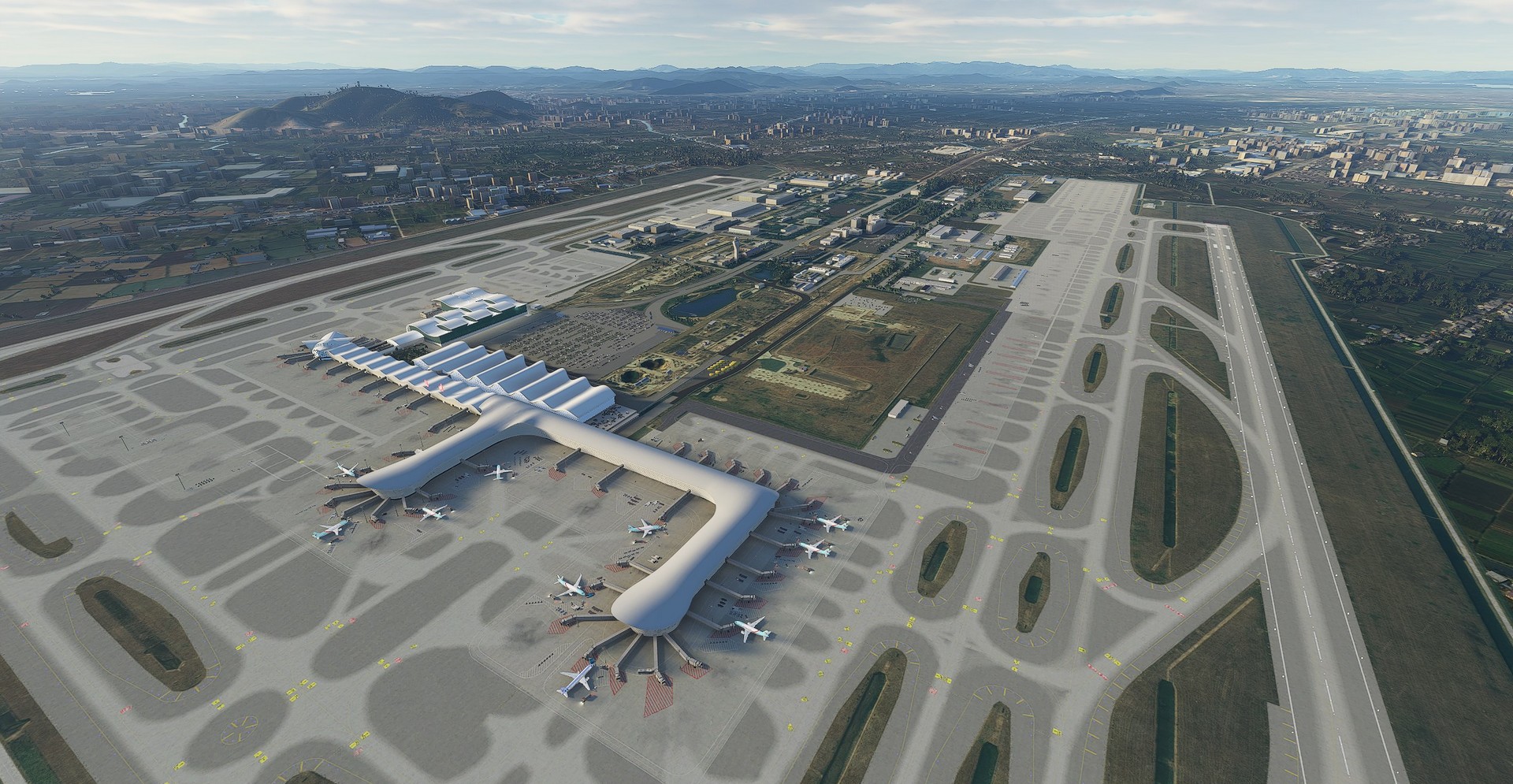 FSDeveloper Community Members Preview Hangzhou Xiaoshan for MSFS - FSElite