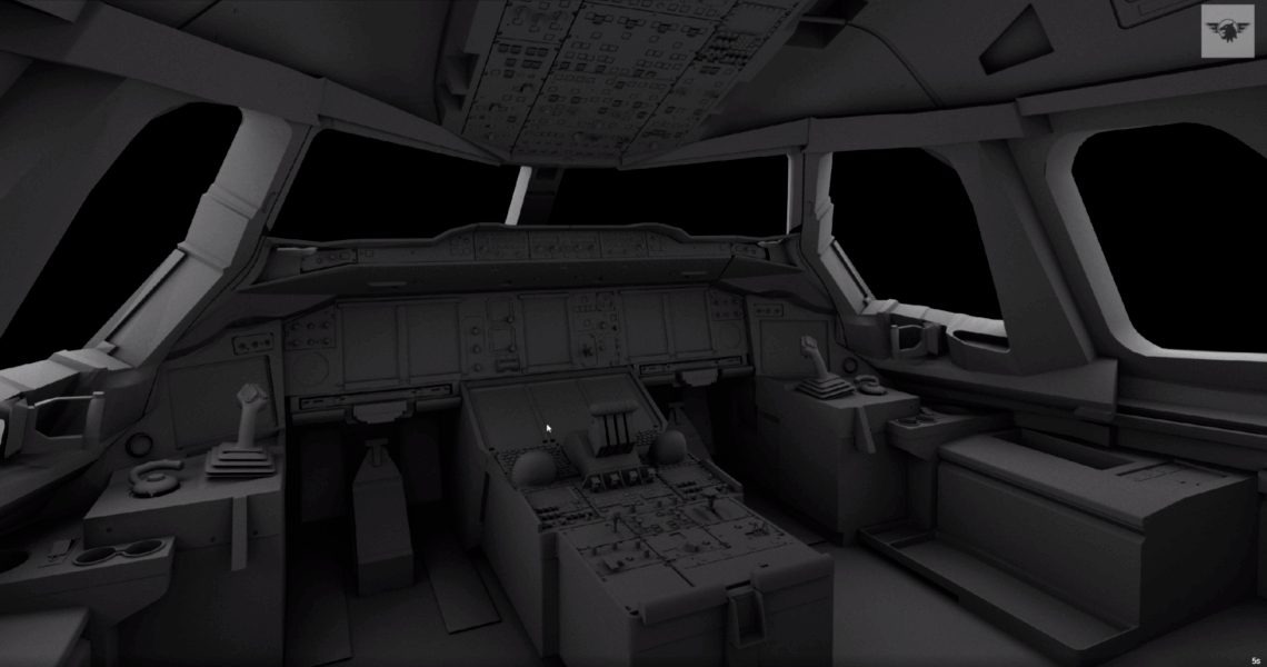 Study Level A380 Cockpit Previews - FSElite