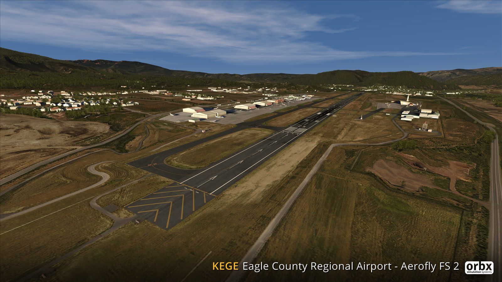 Final Shots of Orbx Eagle County Regional Airport for Aerofly FS 2 ...