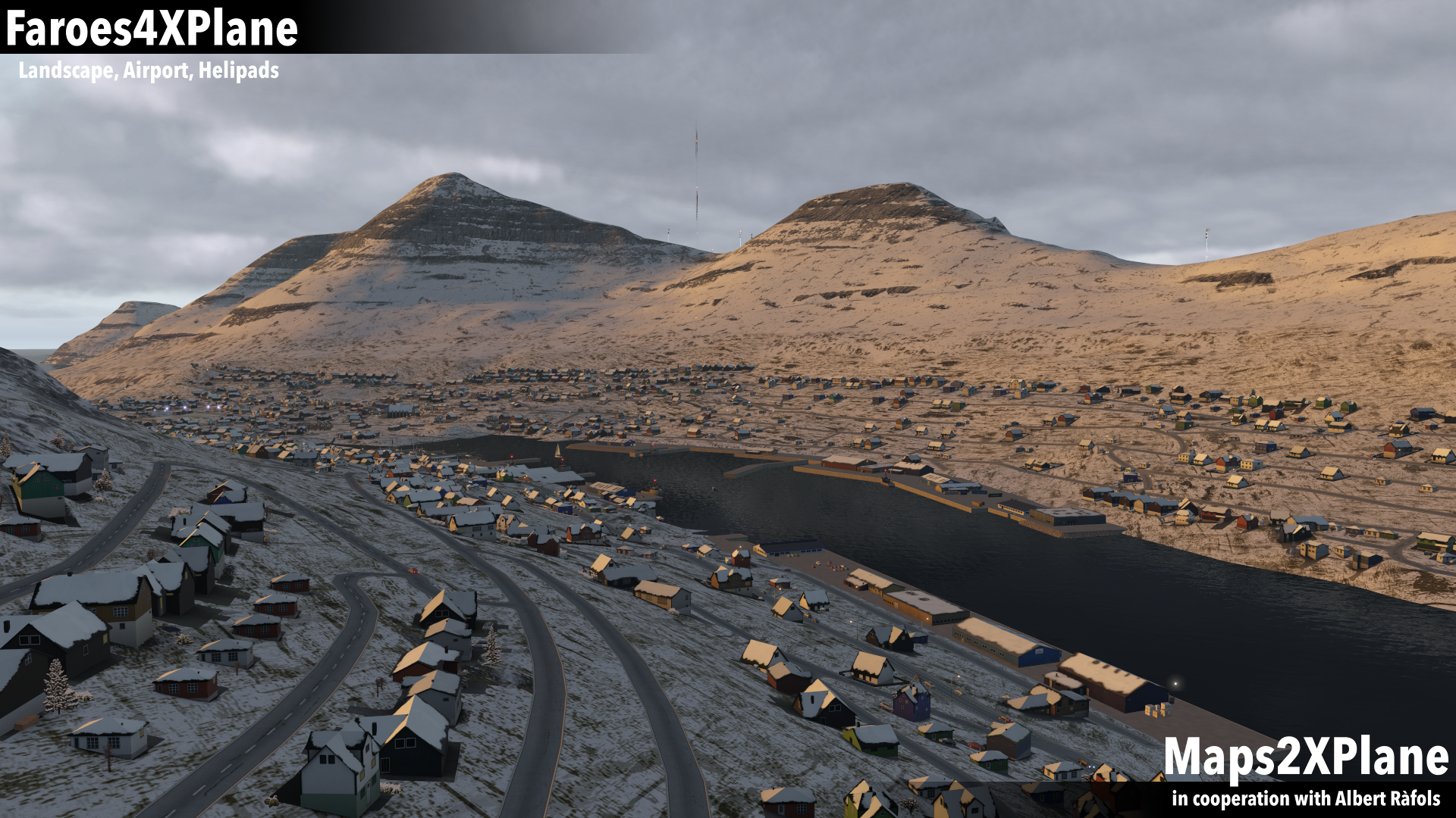 Maps2XPlane Releases Extensive Update for Faroes4XPlane - FSElite