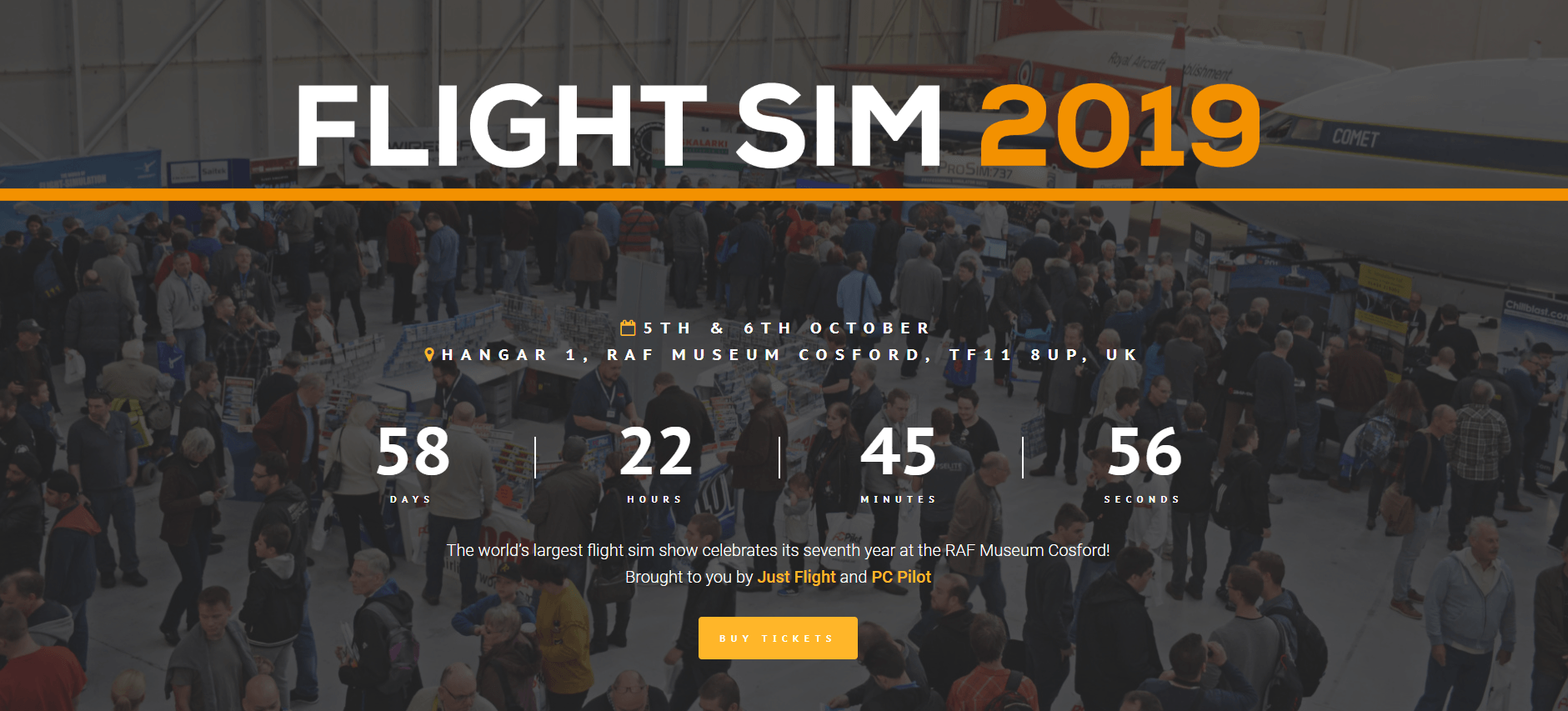 Reminder: Flight Sim 2019 Tickets Now On Sale - FSElite