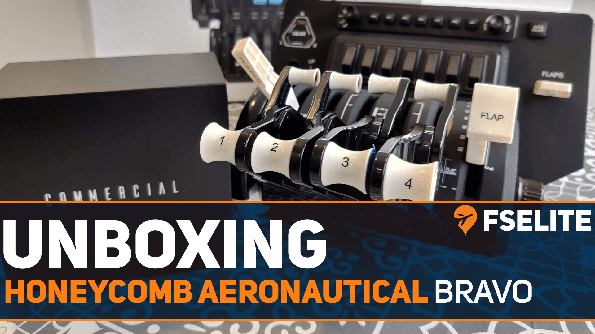 Unboxing the Honeycomb Aeronautical Bravo Throttle Quadrant - FSElite