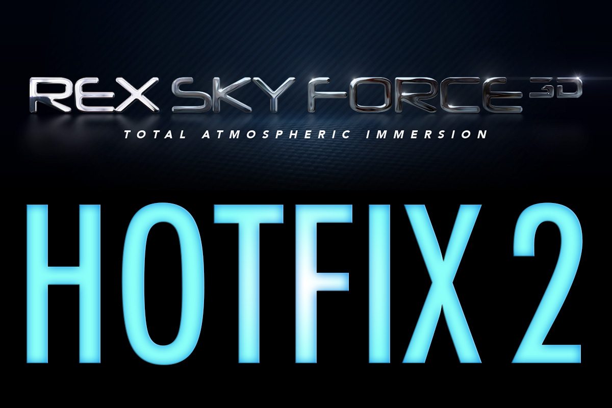 REX SkyForce 3D Status Update - Hotfix 2 - FSElite