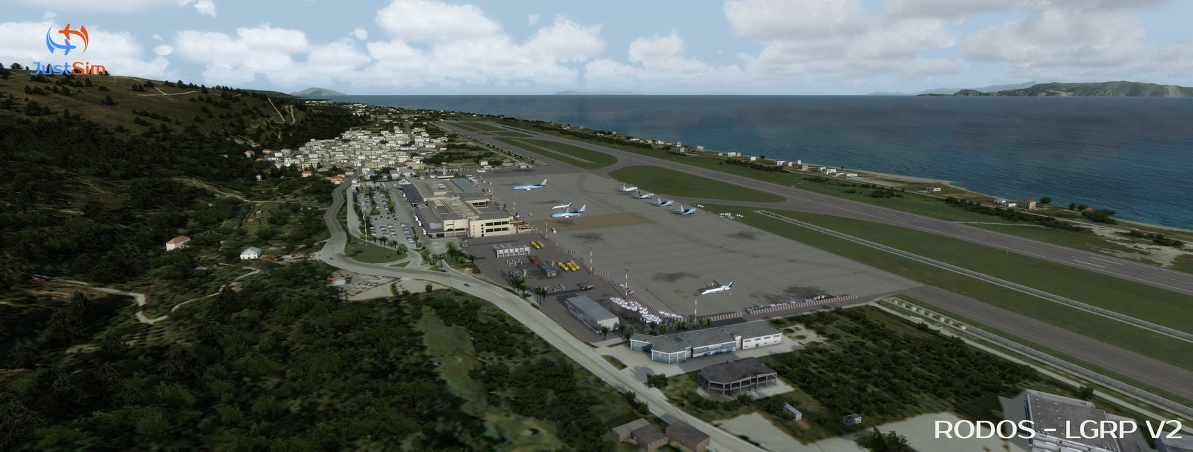 [Update: Released] JustSim Rhodes Receiving New Update - FSElite