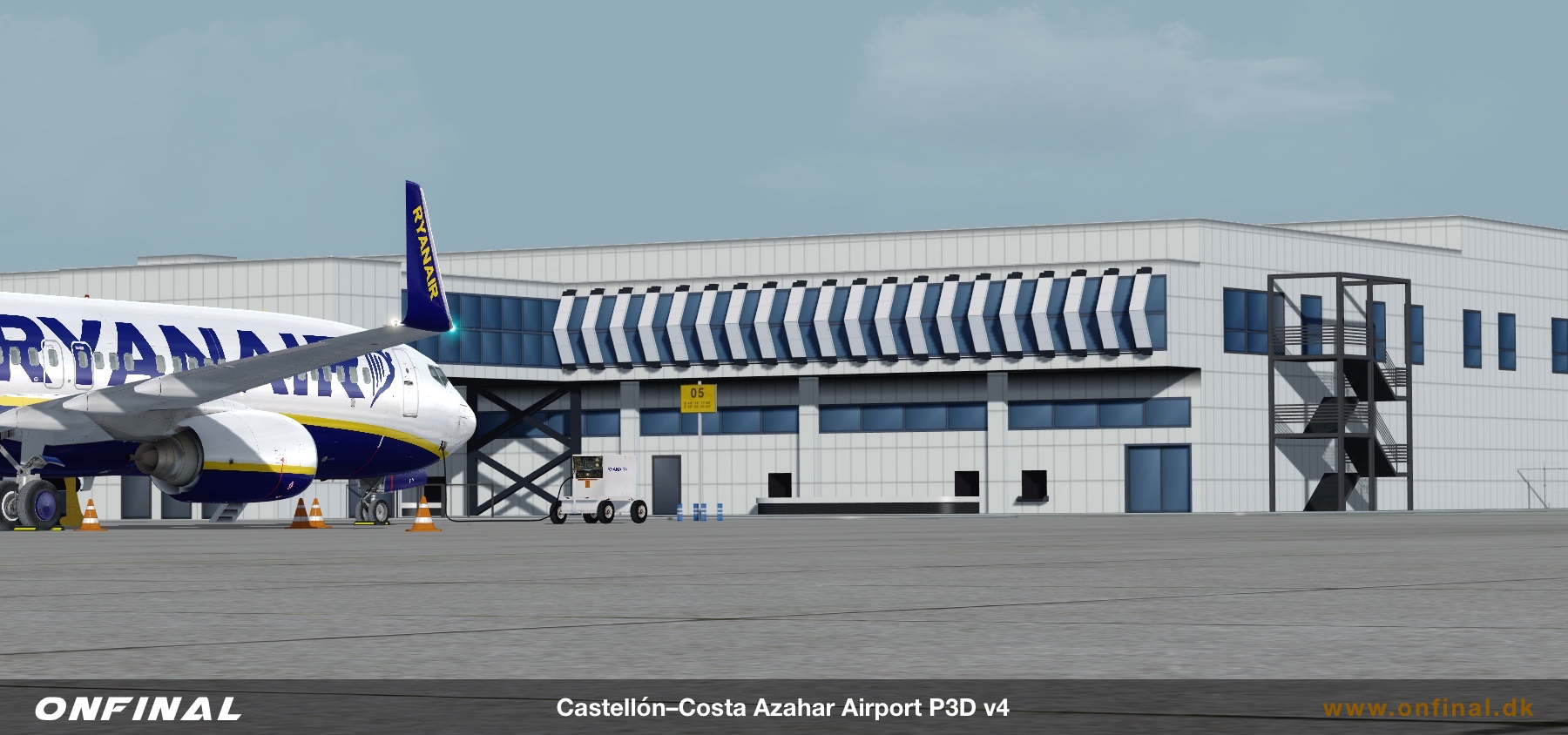 Onfinal Studio Castellón Airport (LECH) Freeware Released - FSElite