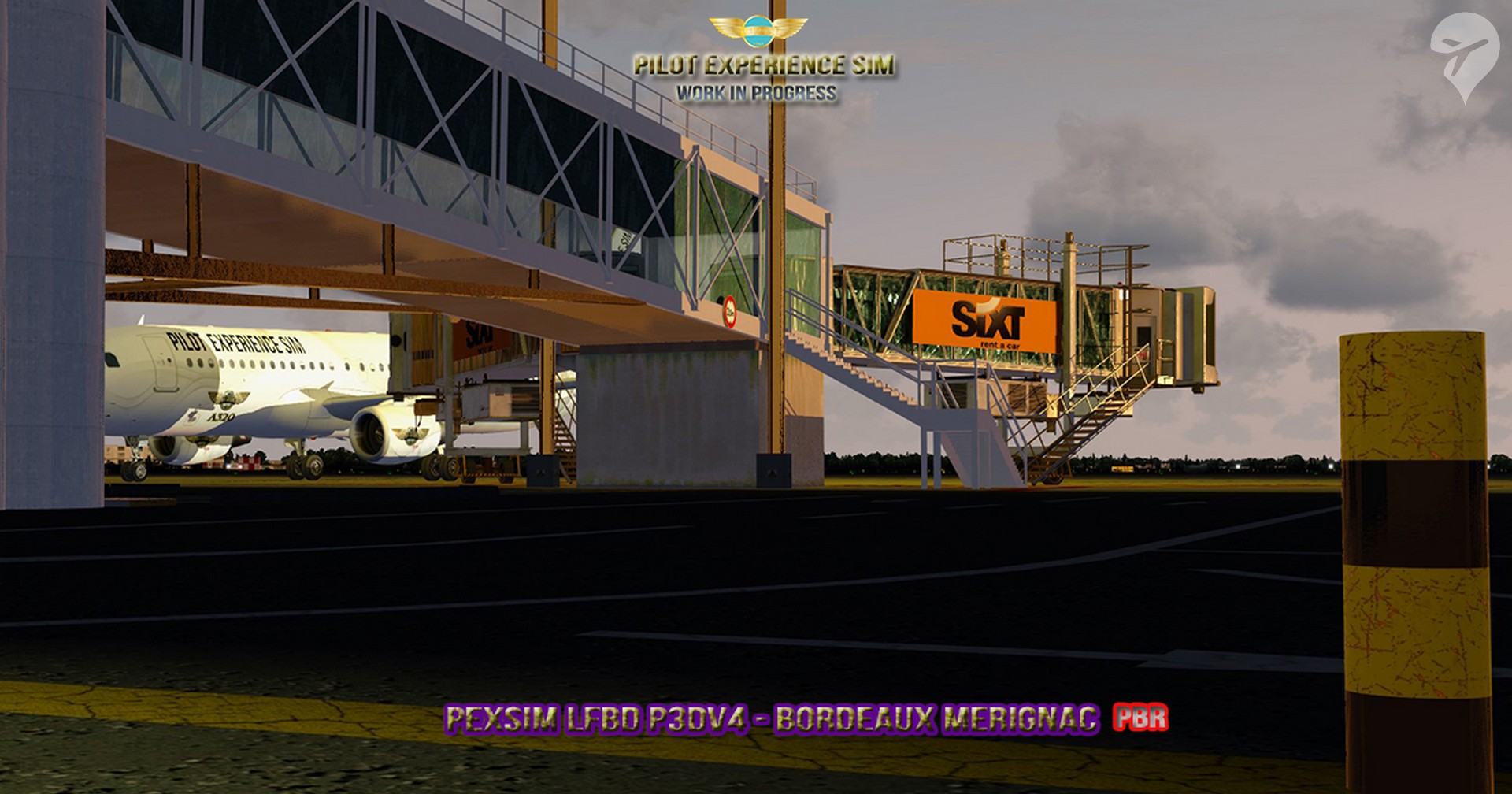 FSElite Exclusive: Pilot Experience Sim Bordeaux Airport (LFBD ...