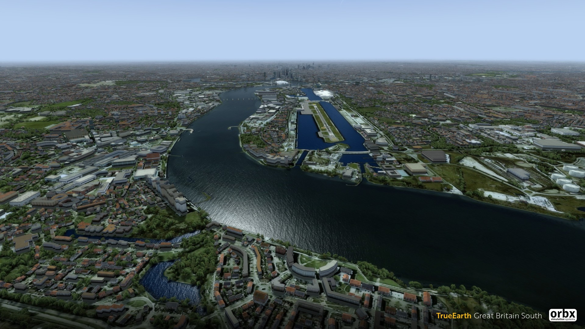 Final Previews of Orbx TrueEarth Great Britain South P3D Before Release ...