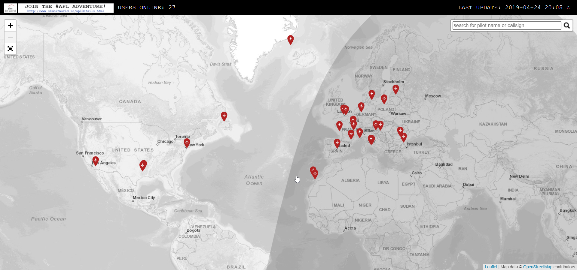 SimBitWorld Adds Live Map to A Pilot's Life - FSElite