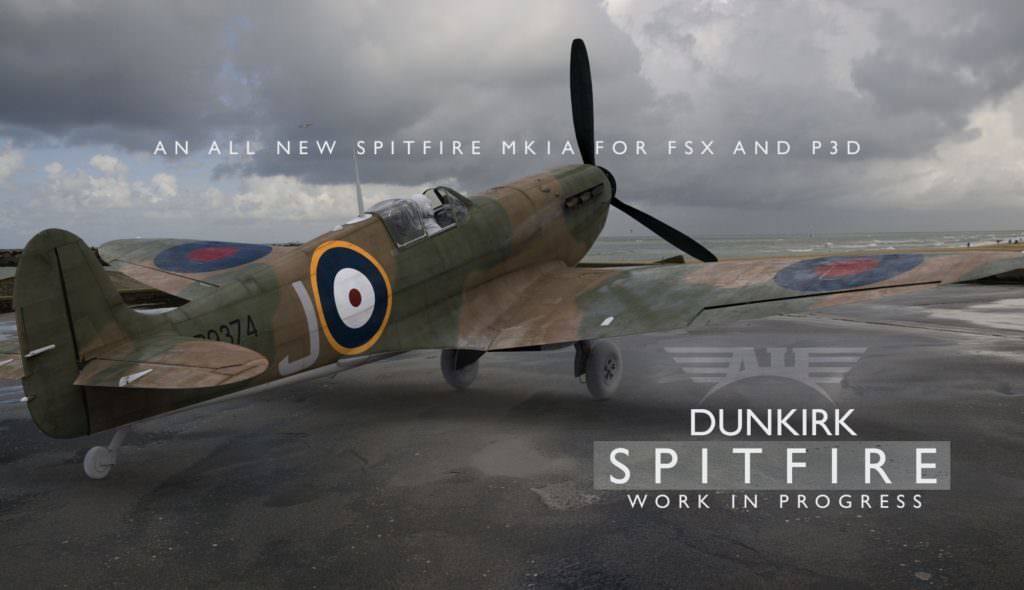 Aeroplane Heaven Dunkirk Spitfire Renders - FSElite