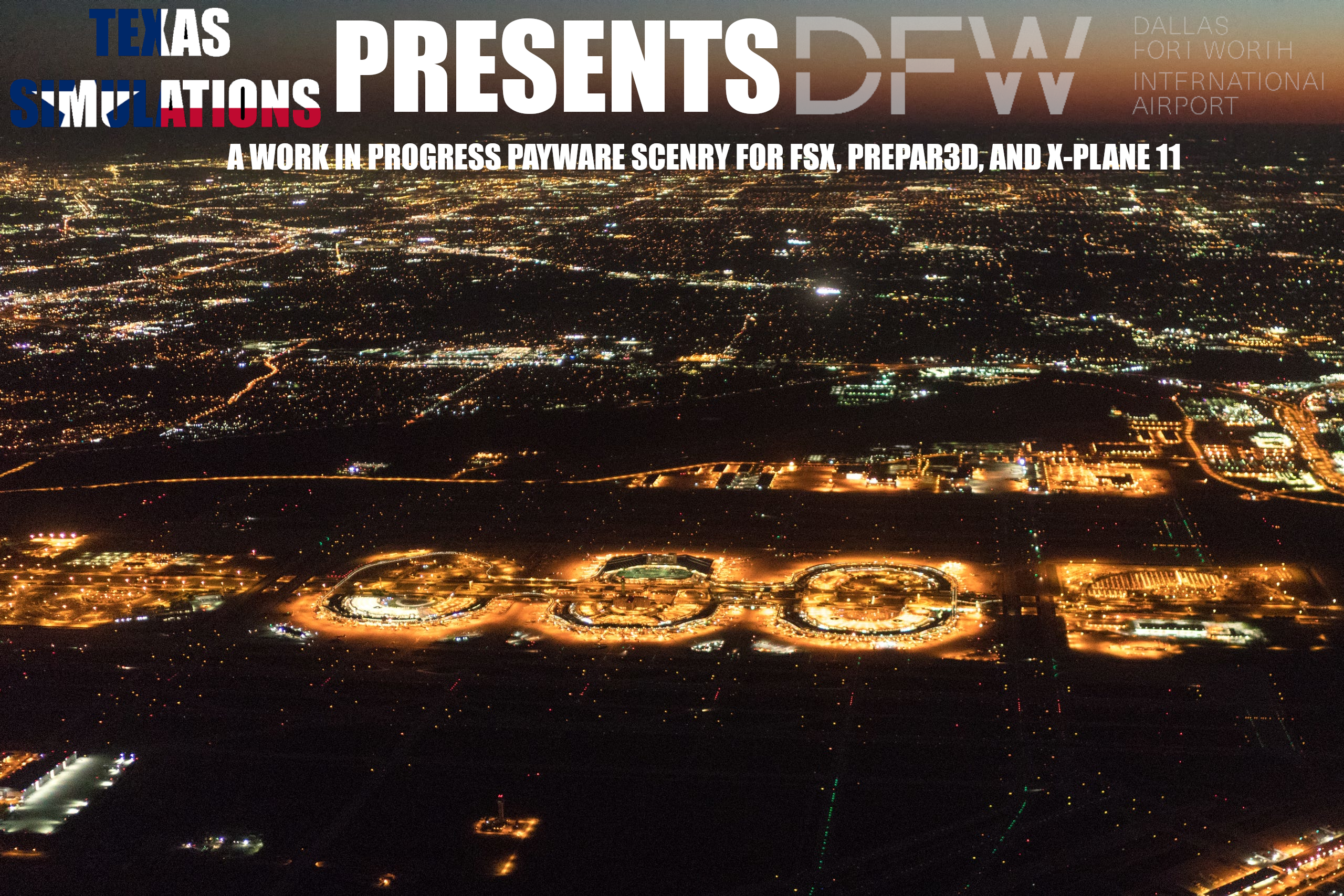 Texas Simulations Announces KDFW for FSX, P3D and X-Plane - FSElite
