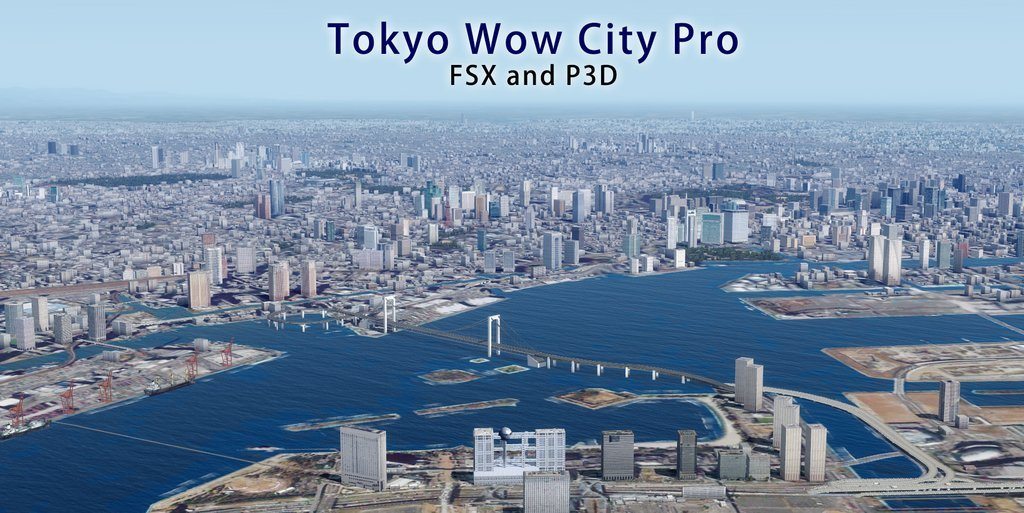 Tokyo Wow City Pro by SamScene3D Released for FSX and P3D - FSElite