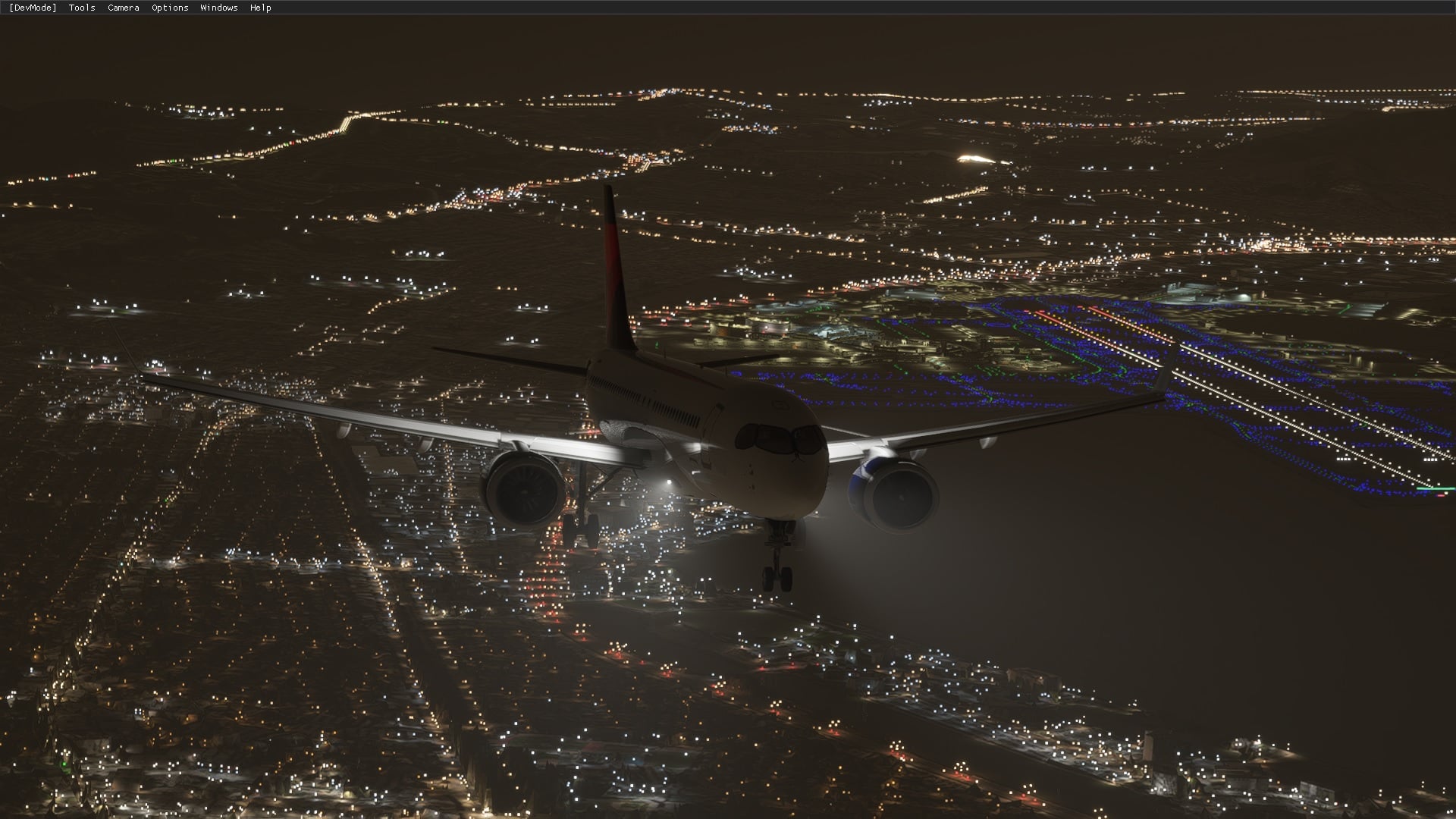 Whiskey Jet Simulations A220 Night Previews and Animation Video - FSElite