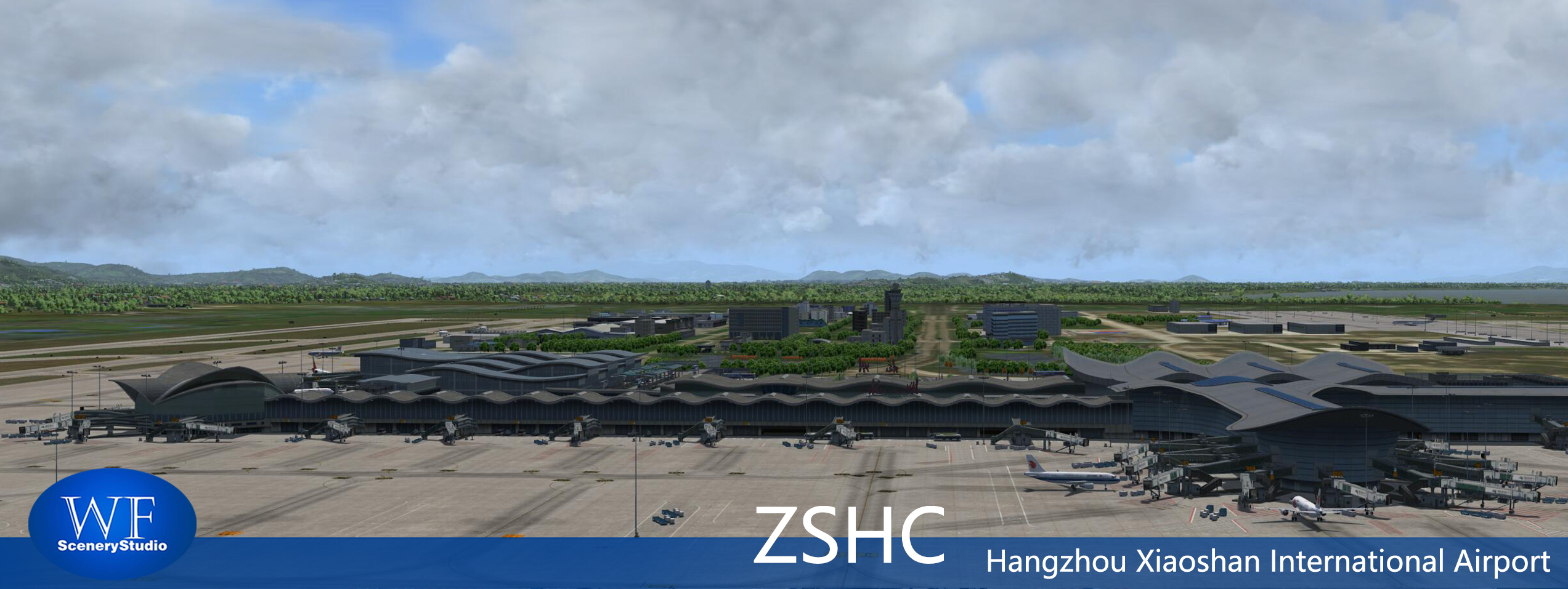 WF Scenery Studio Release Hangzhou Xiaoshan International Airport for ...