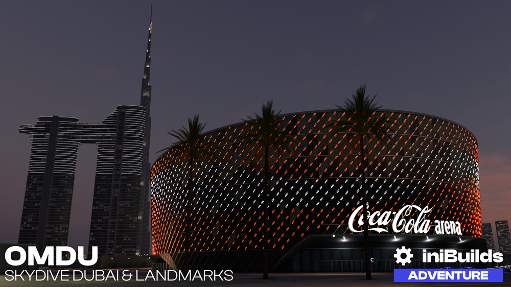 iniBuilds Releases Dubai City POI Pack for Free - FSElite