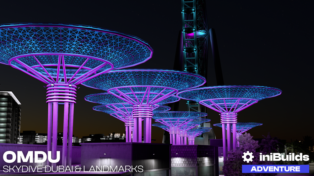 iniBuilds Releases Dubai City POI Pack for Free - FSElite