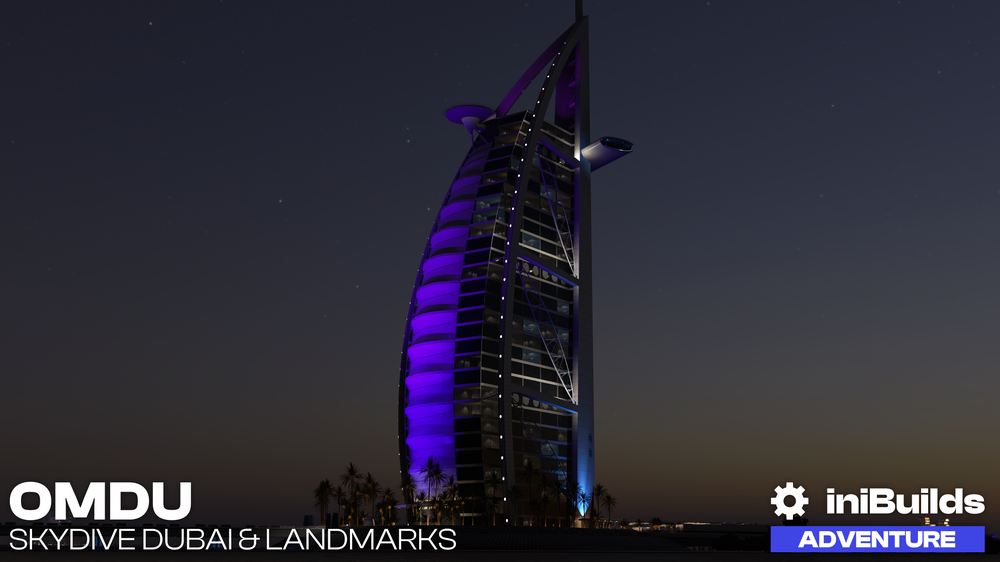 iniBuilds Releases Dubai City POI Pack for Free - FSElite