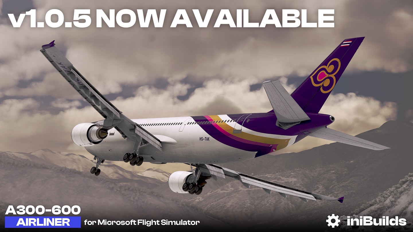[Updated] iniBuilds Updates A300 to v1.0.5 - FSElite