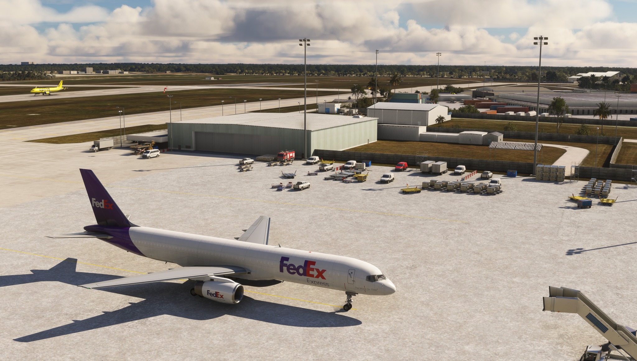 BlueBird Shows More 757 Screenshots (Cargo and Non-Winglet) - FSElite