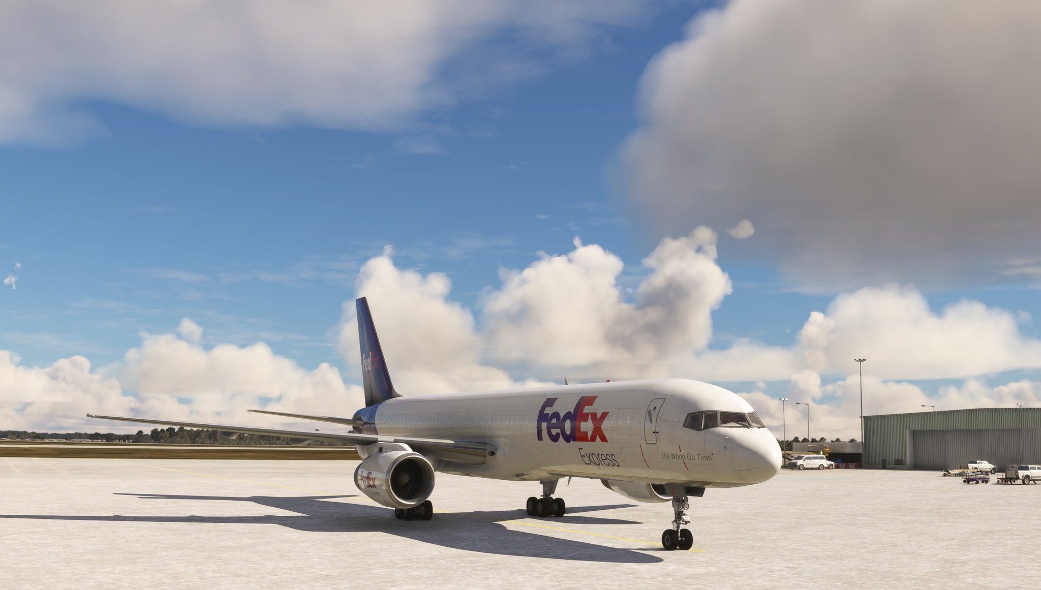 BlueBird Shows More 757 Screenshots (Cargo and Non-Winglet) - FSElite