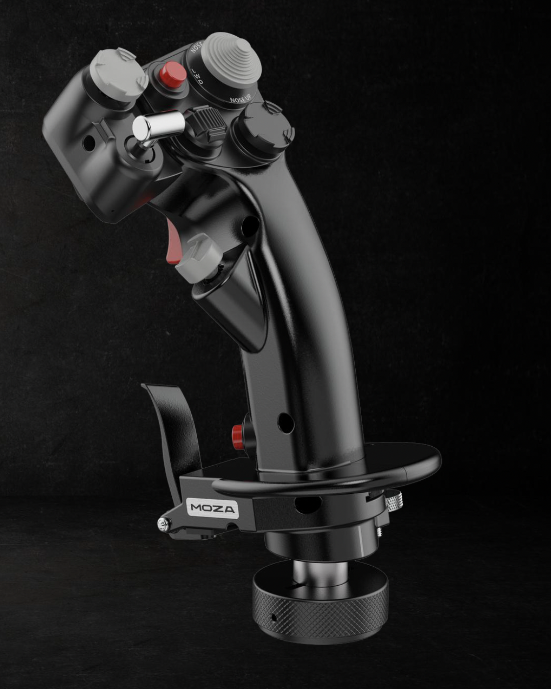 MOZA Announces Force Feedback Stick, Base, Throttle and Rudder Pedals ...