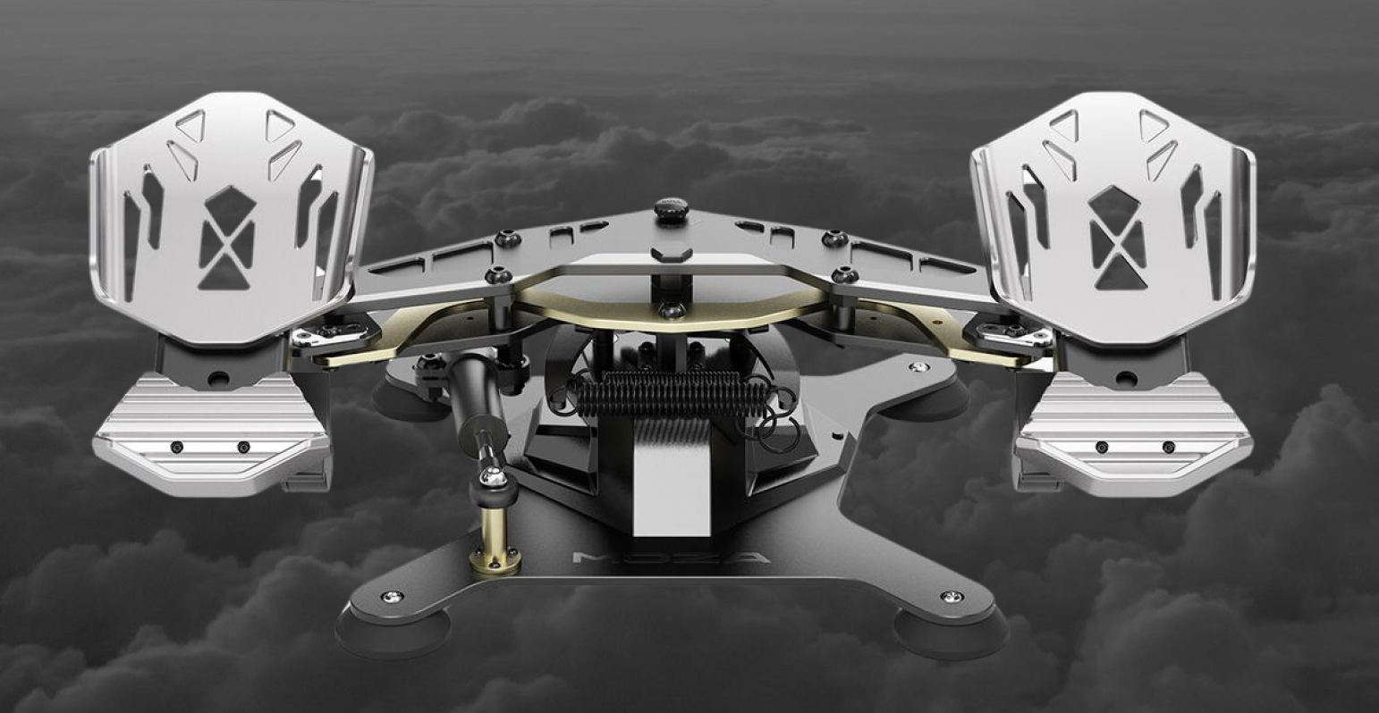 MOZA Announces Force Feedback Stick, Base, Throttle and Rudder Pedals ...