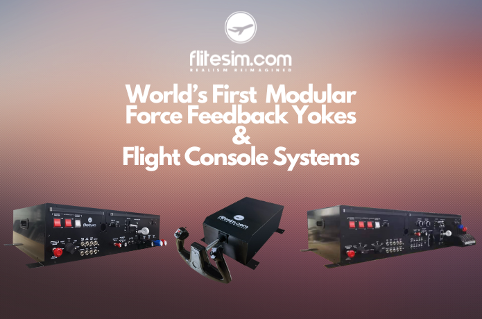 FliteSim.com to Release Modular Force Feedback Yoke and Flight Consoles ...