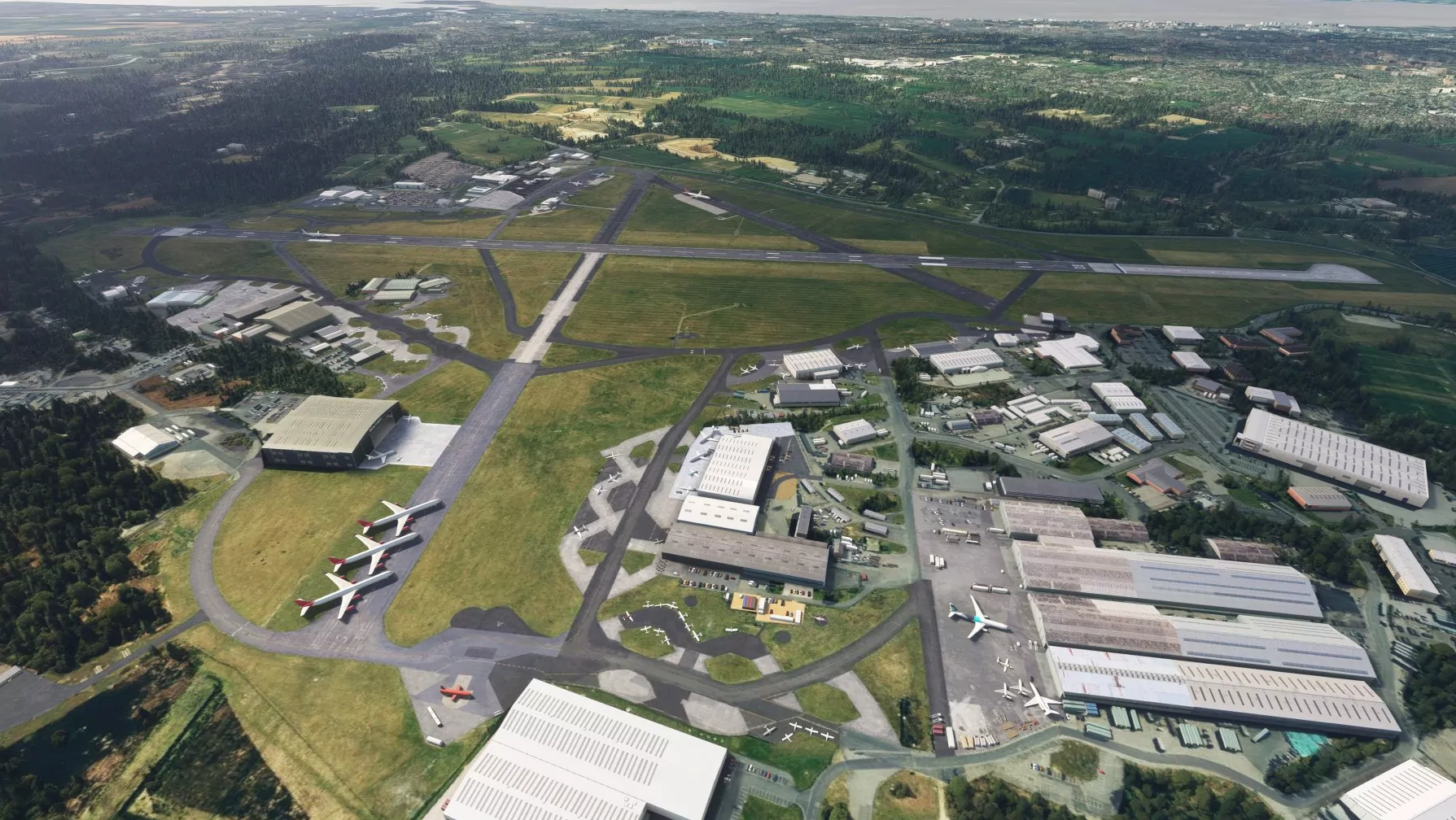 UK2000 Scenery Releases Bournemouth Airport for MSFS - FSElite