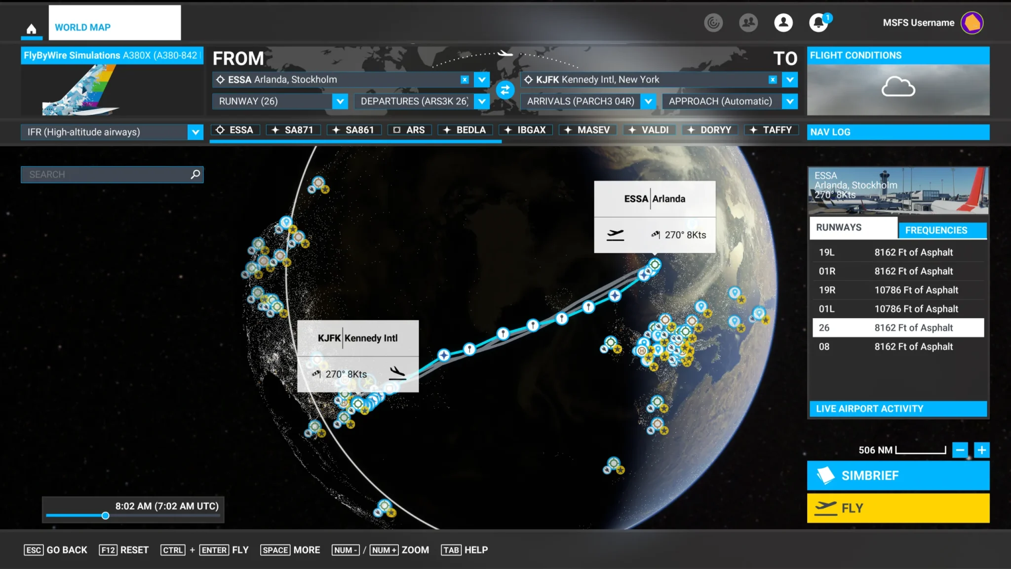 Navigraph Releases SimBrief Dispatch for MSFS - FSElite