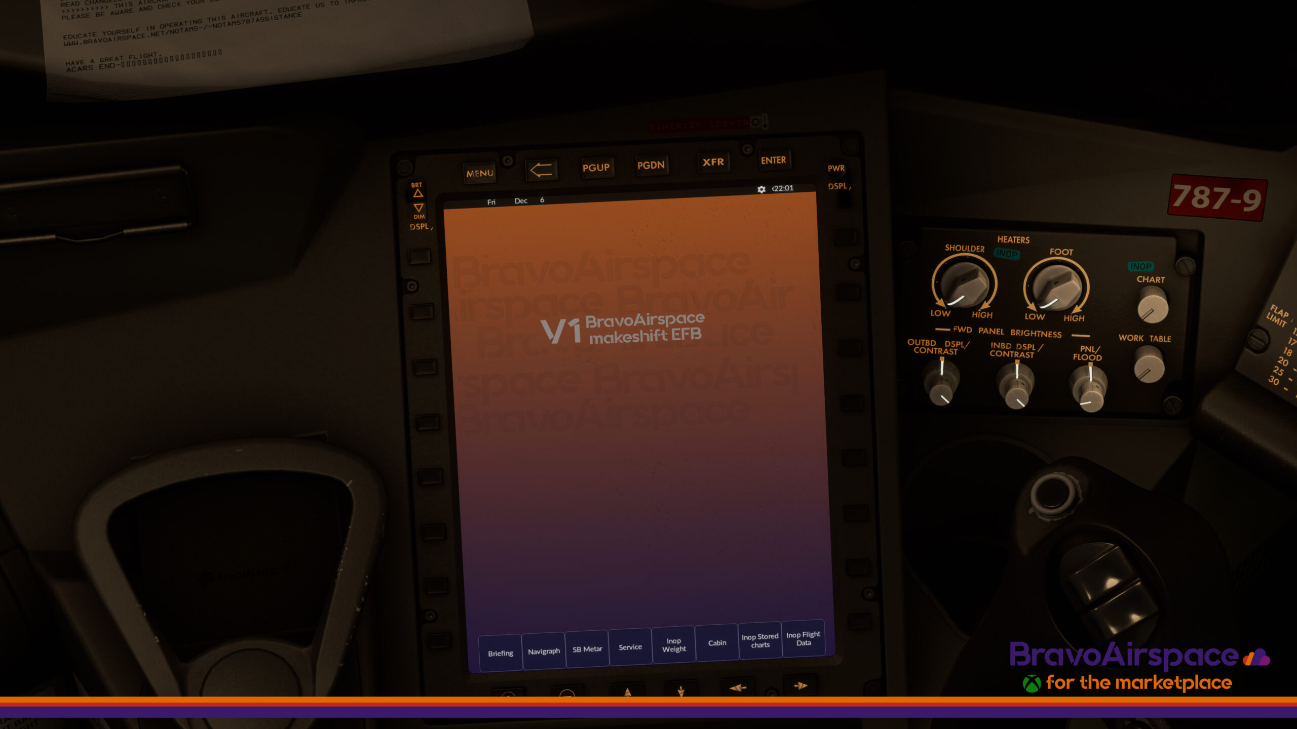 BravoAirspace Boeing 787-9 Released for MSFS - FSElite