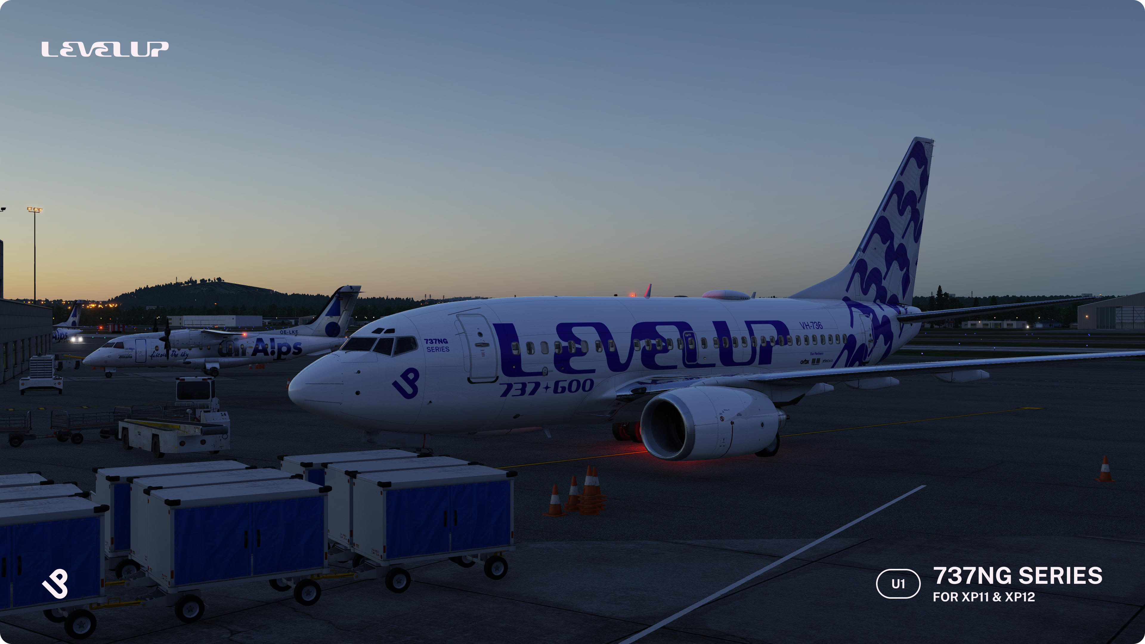 LevelUp 737NG Series U1 Released - FSElite