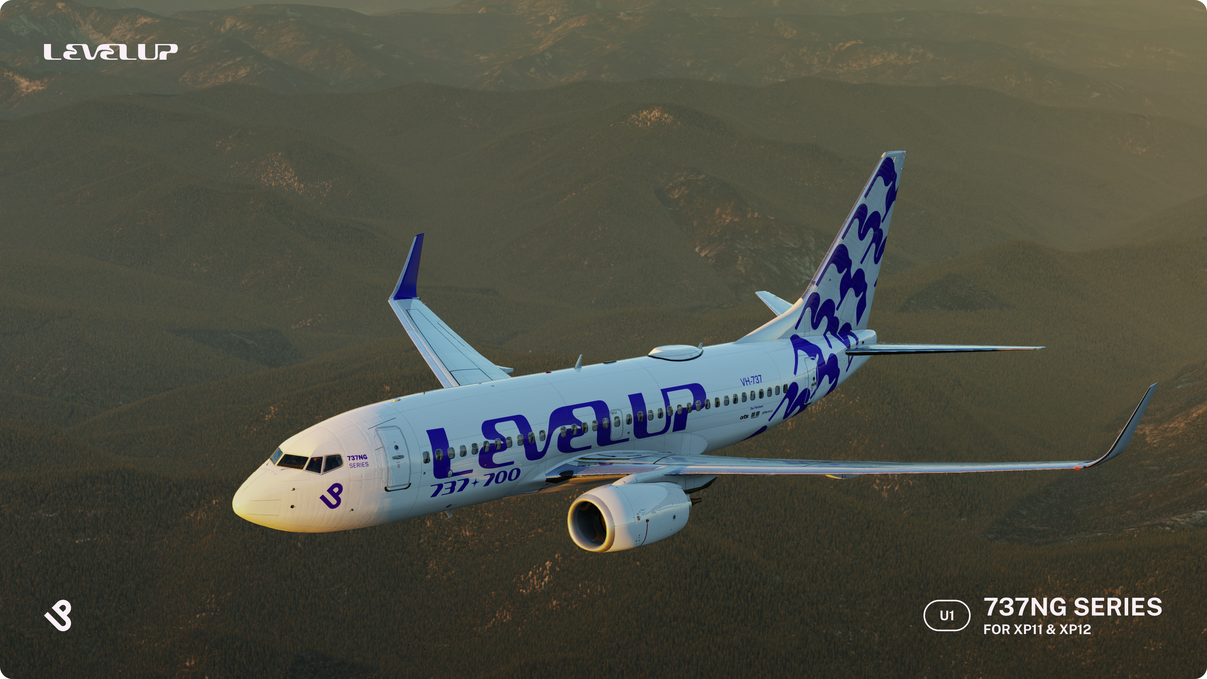 LevelUp 737NG Series U1 Released - FSElite