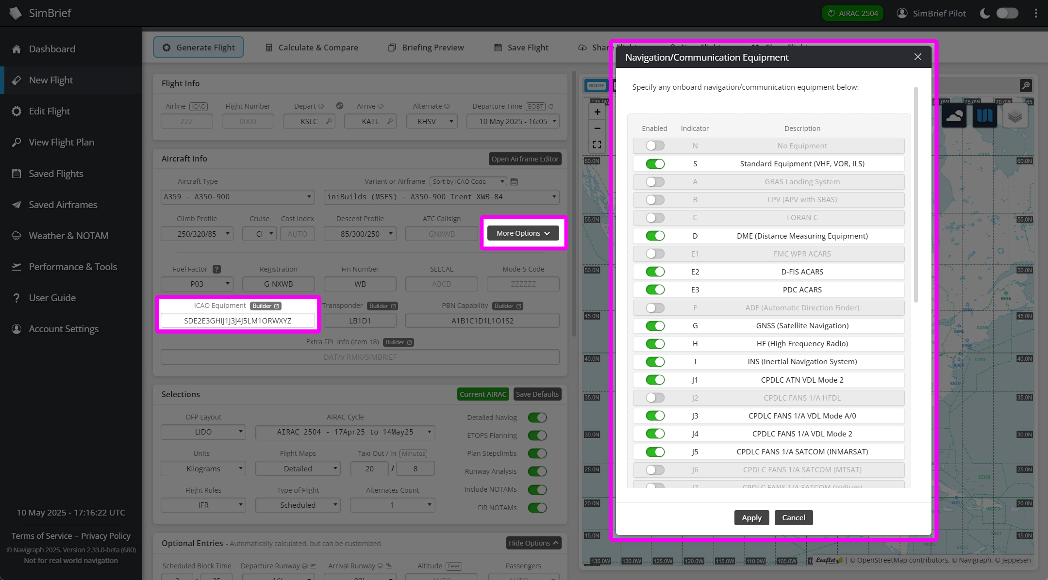 SimBrief Recieves a Significant Upgrade - FSElite