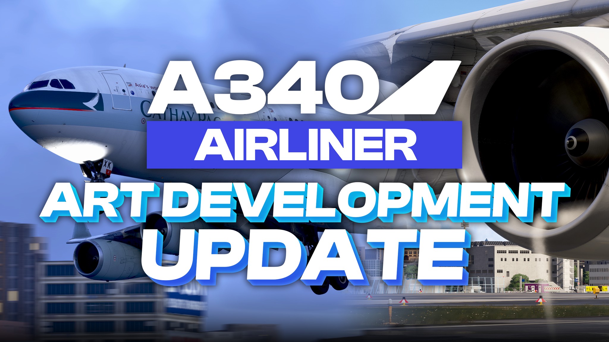 iniBuilds Shares New A340 Previews - FSElite