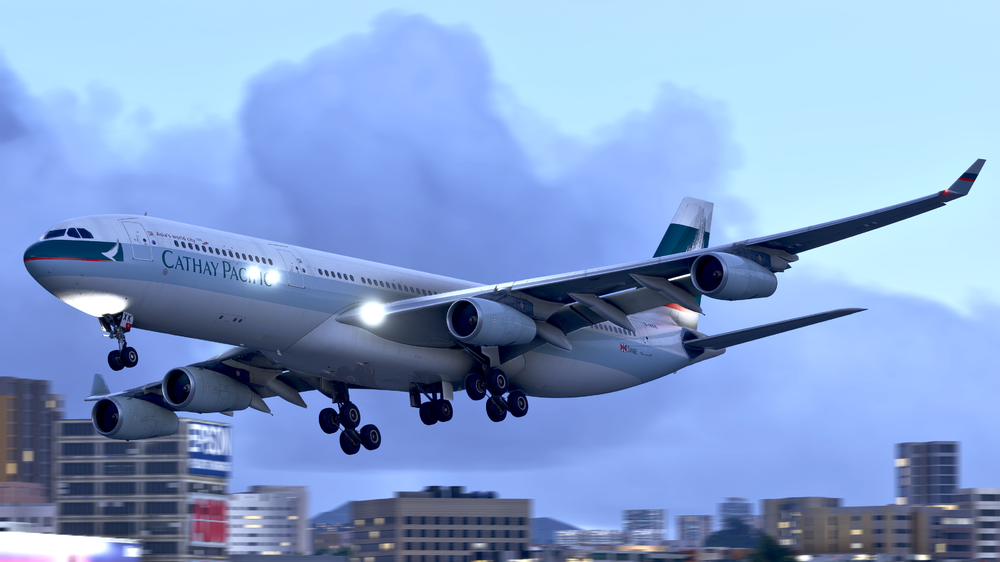 iniBuilds Shares New A340 Previews - FSElite
