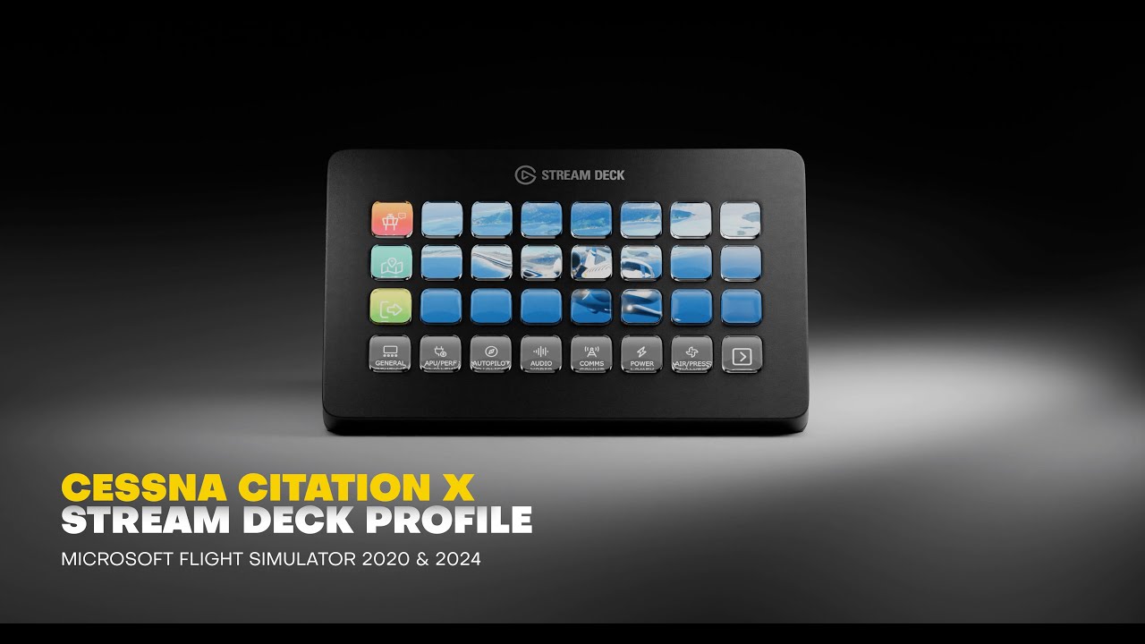 Flight Panels Launches Stream Deck Profiles for FlightFX Cessna ...
