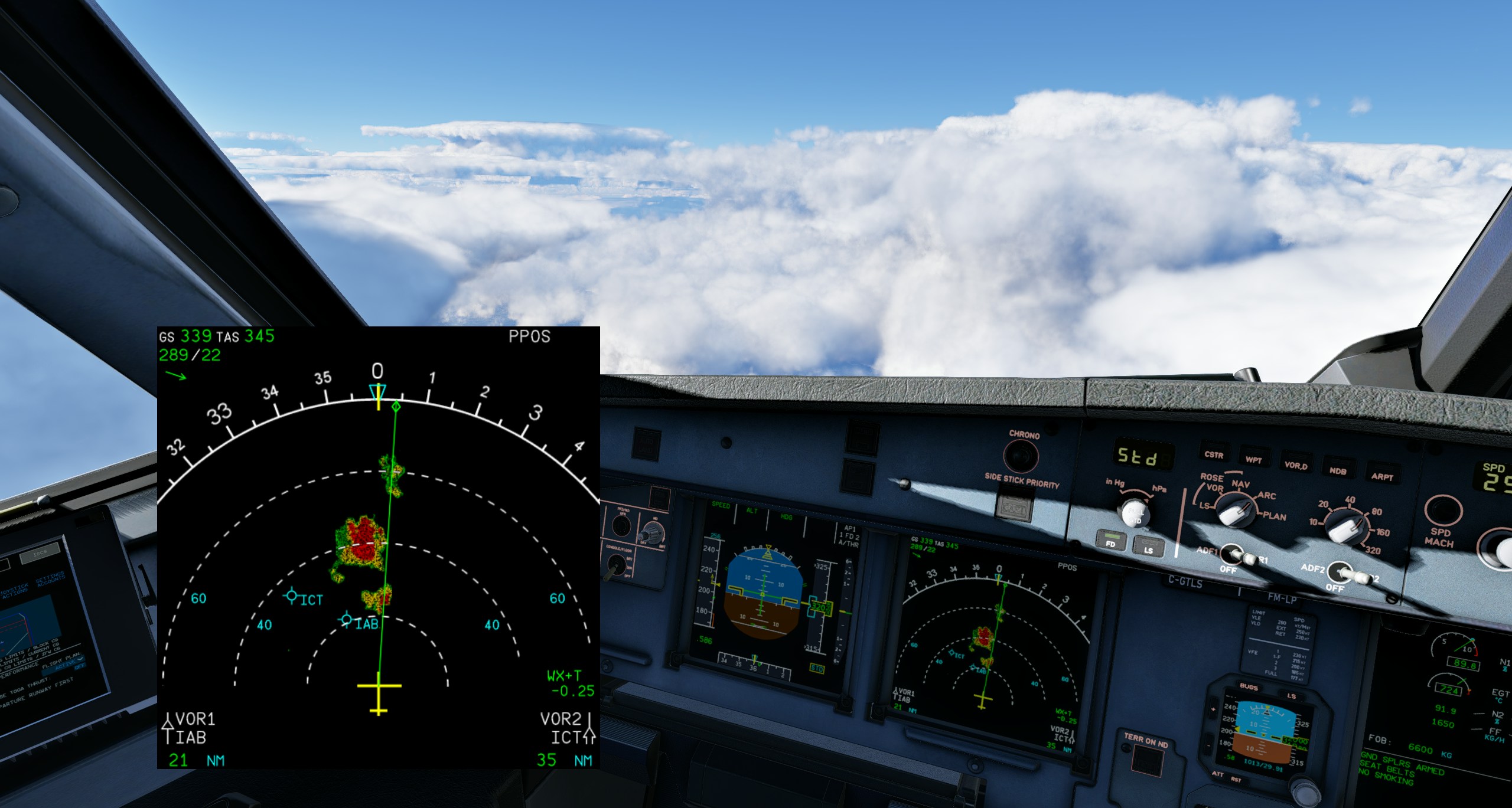 ToLiss A319 Weather Radar Beta Available - FSElite
