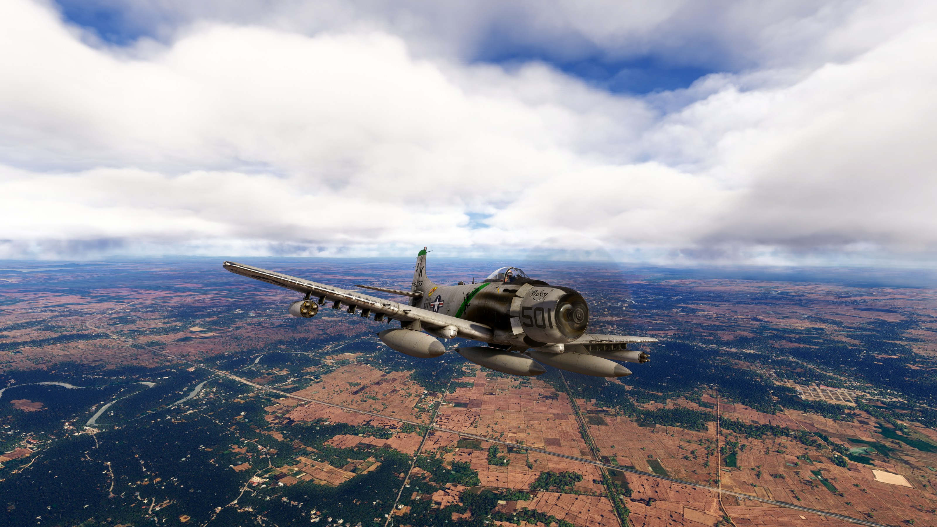 Miltech Simulations Releases Douglas A-1 Skyraider - FSElite