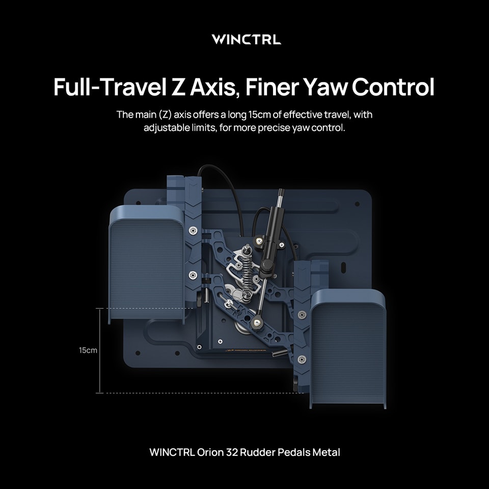 WINCTRL Orion 32 Rudder Available Now for Pre-Order - FSElite