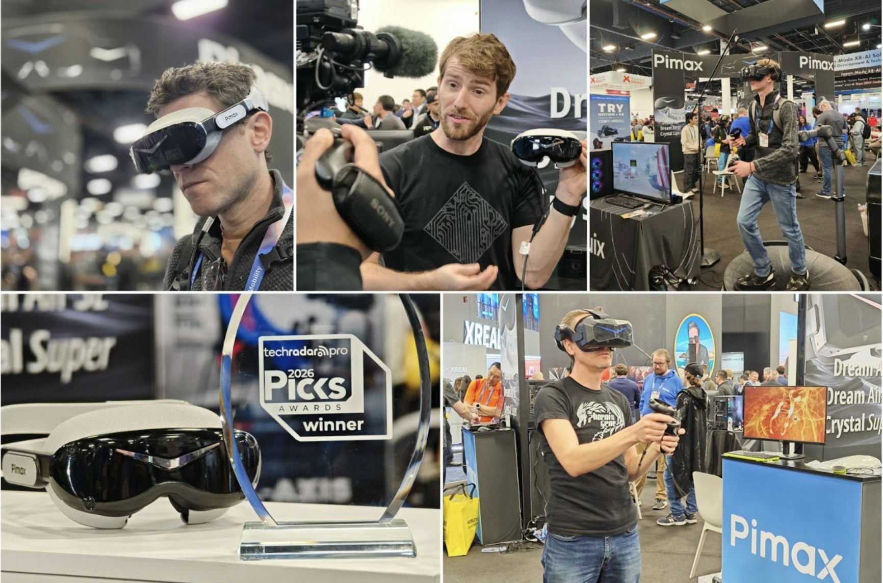 Pimax Announces Crystal Super Micro OLED Dream Air and Dream Air at CES ...